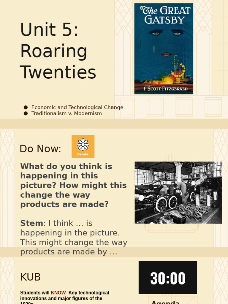 Roaring Twenties Part 1 | PDF | Roaring Twenties | Taxes