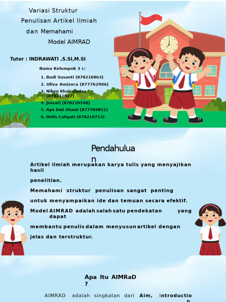 Variasi Struktur Penulisan Artikel Ilmiah Dan Memahami Model AIMRAD ...