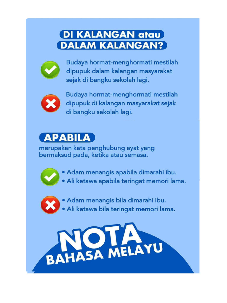 Nota BM | PDF