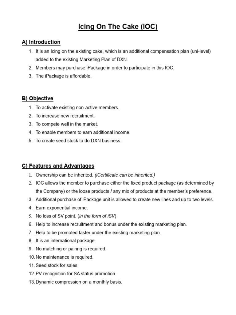 Icing - Part I Introduction (Version 01.07.2024) Eng | PDF | Payments ...