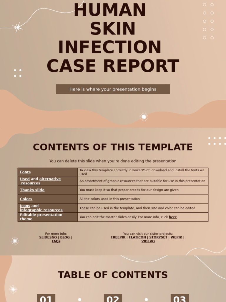 Human Skin Infection Case Report | PDF | Medical Diagnosis | Health ...