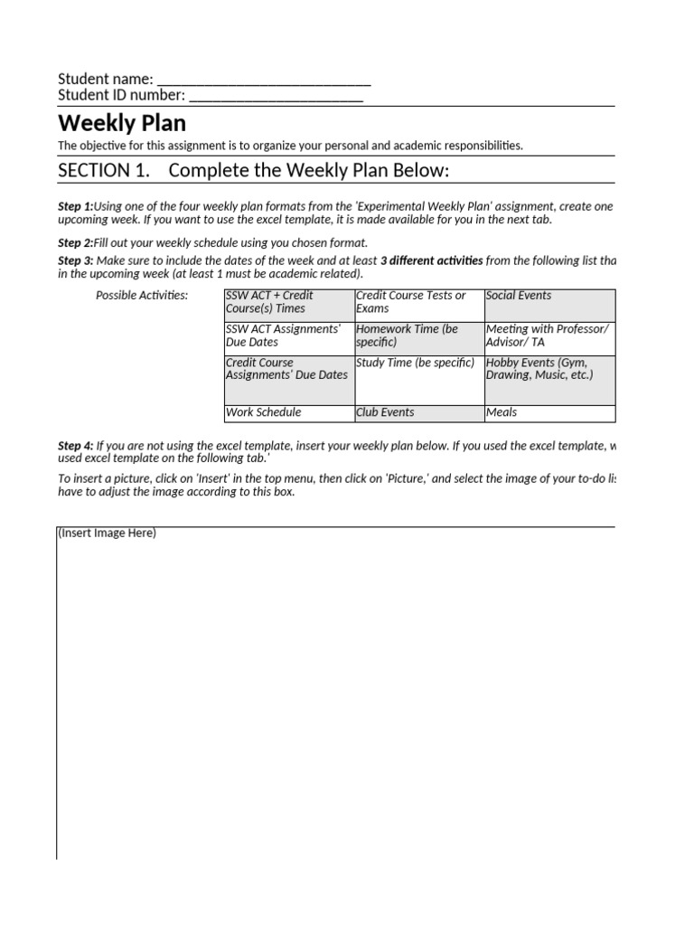 Dhruv Kakadiya Week Plan | PDF
