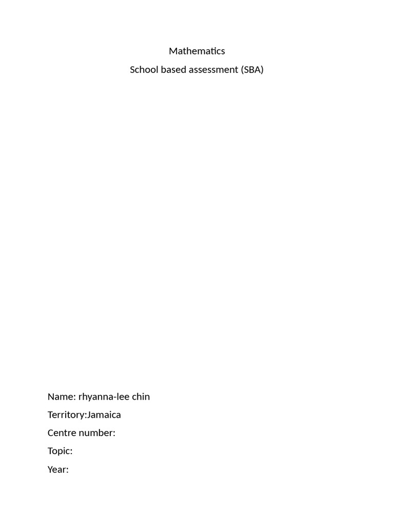 math sba (1) copy | PDF