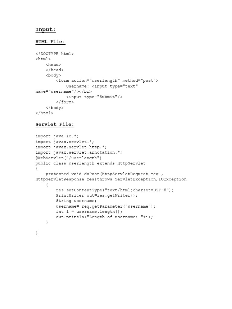 Java Prac 22 User Length | PDF | Computers