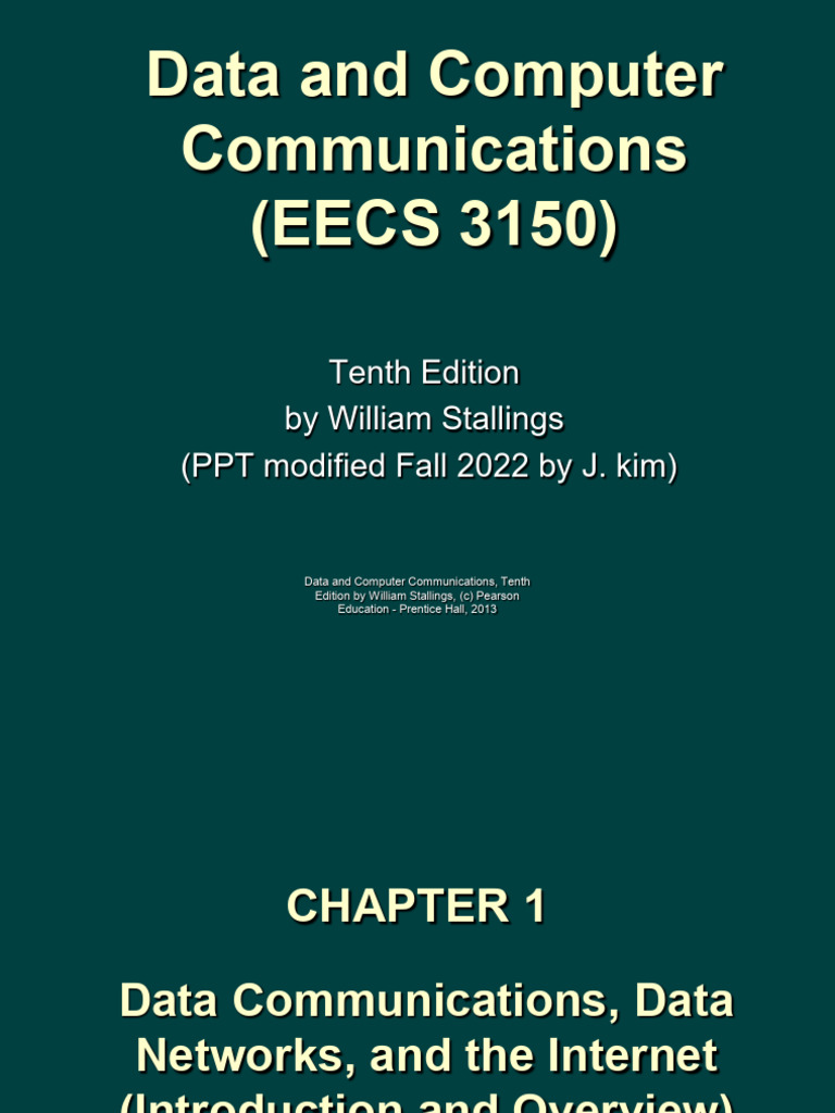 Data Communications Overview and Trends | PDF | Computer Network ...
