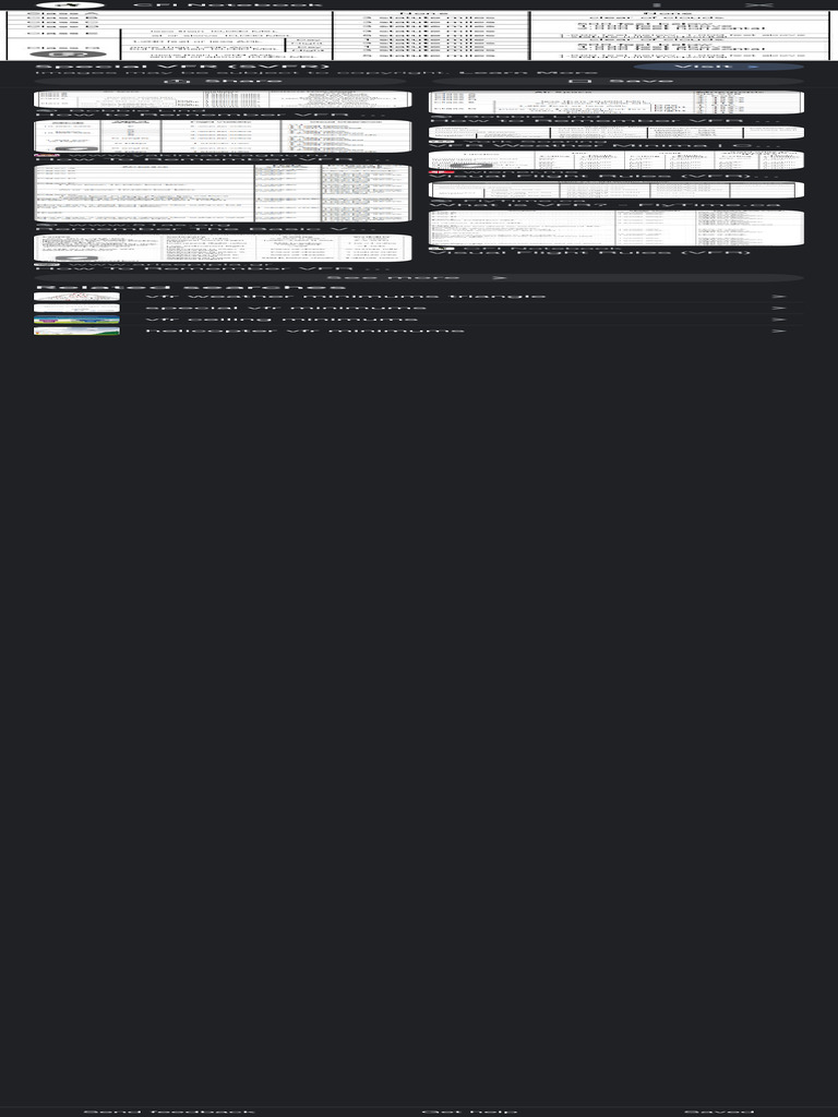 VFR Requirements Cloud - Google Search | PDF