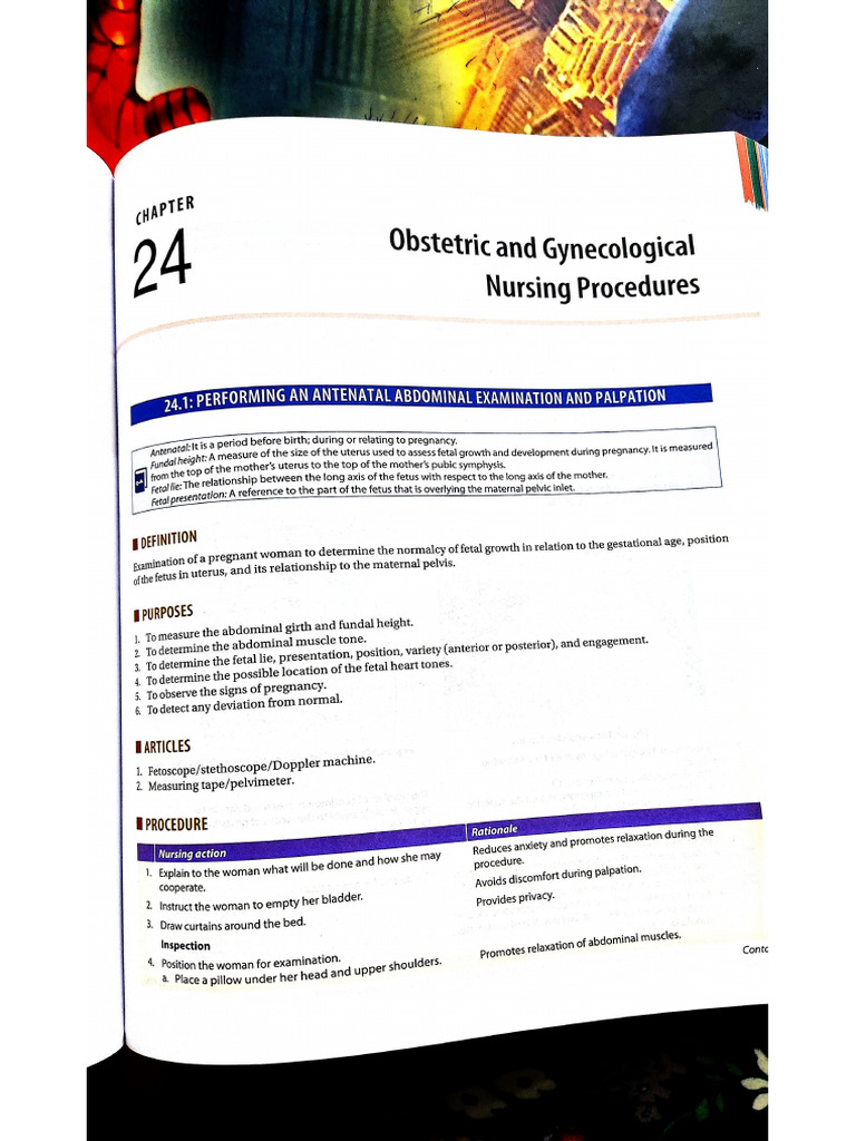 Obs and Gynae Procedures | PDF