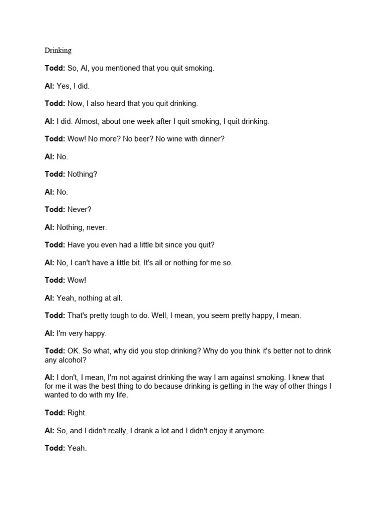 Drinking | PDF | Cooking, Food & Wine | Self-Improvement