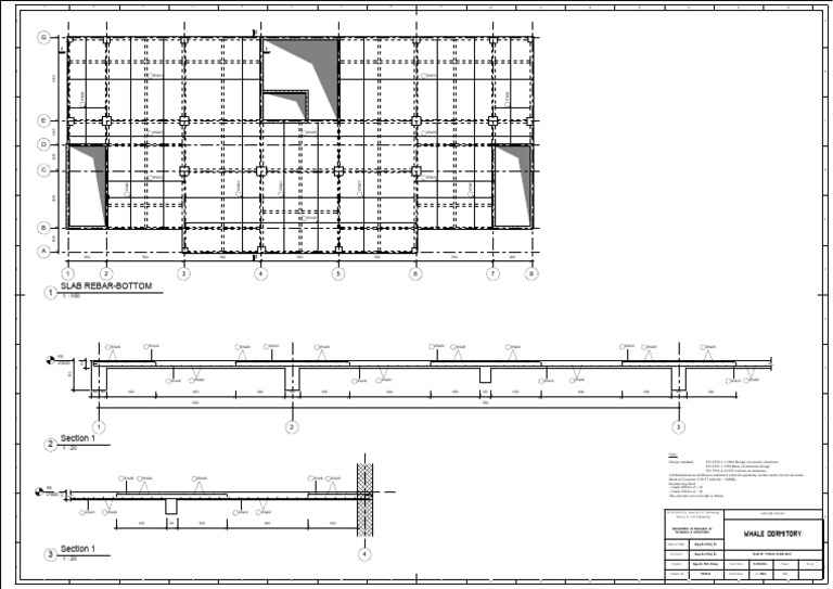 Sheet-SLAB OF TYPICAL FLOOR (Bot) | PDF | Architectural Elements ...