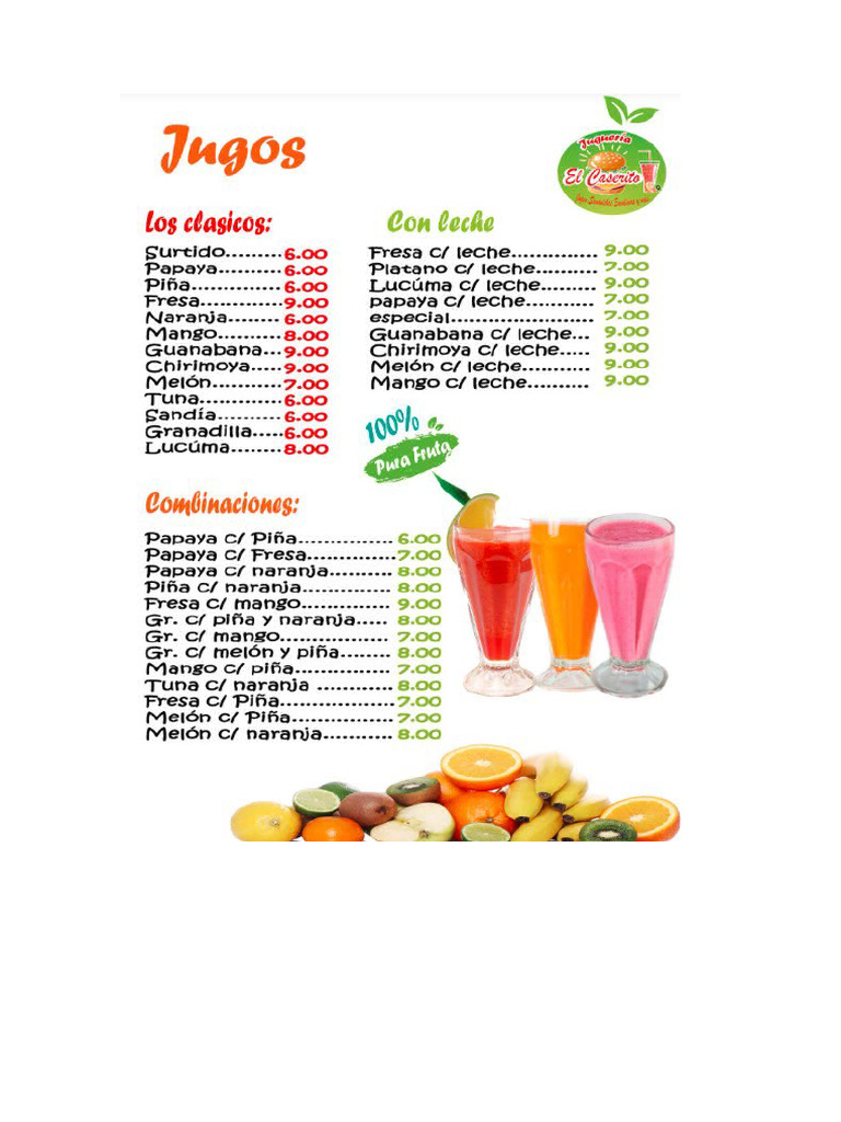 JUGOS | PDF