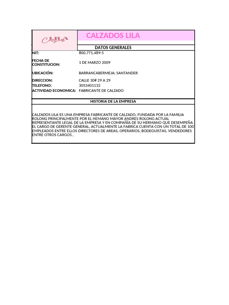 Historia y Actividades | PDF