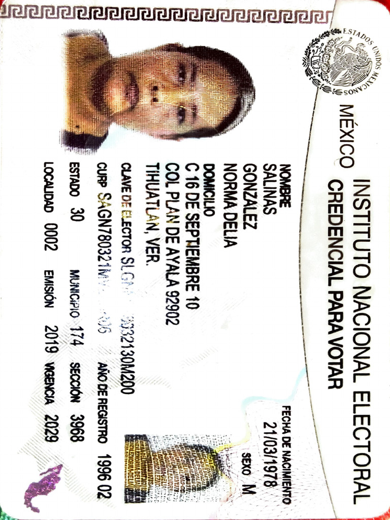Credencial de Elector | PDF