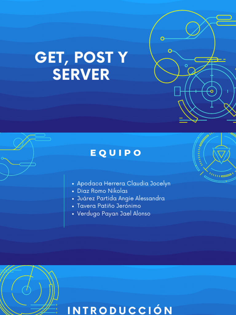 Presentaci (onGetPostServer | PDF