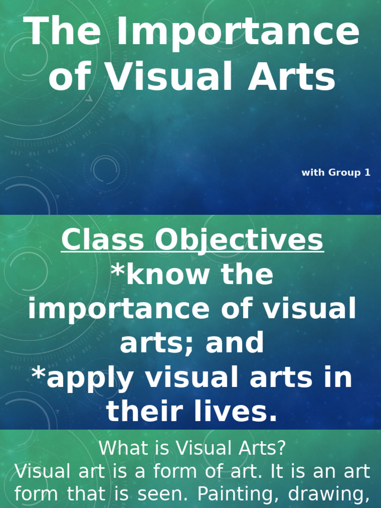 Reading Visual Arts Topic 1 | PDF | Liberal Arts Education | Cognition