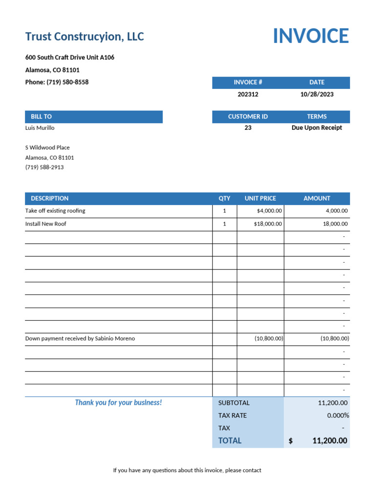 Invoices 2023 | PDF | Invoice | Receipt