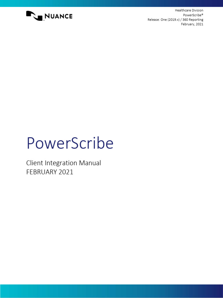 Client Integrations wPACS For PS360 - 889802 | PDF | Windows Registry ...