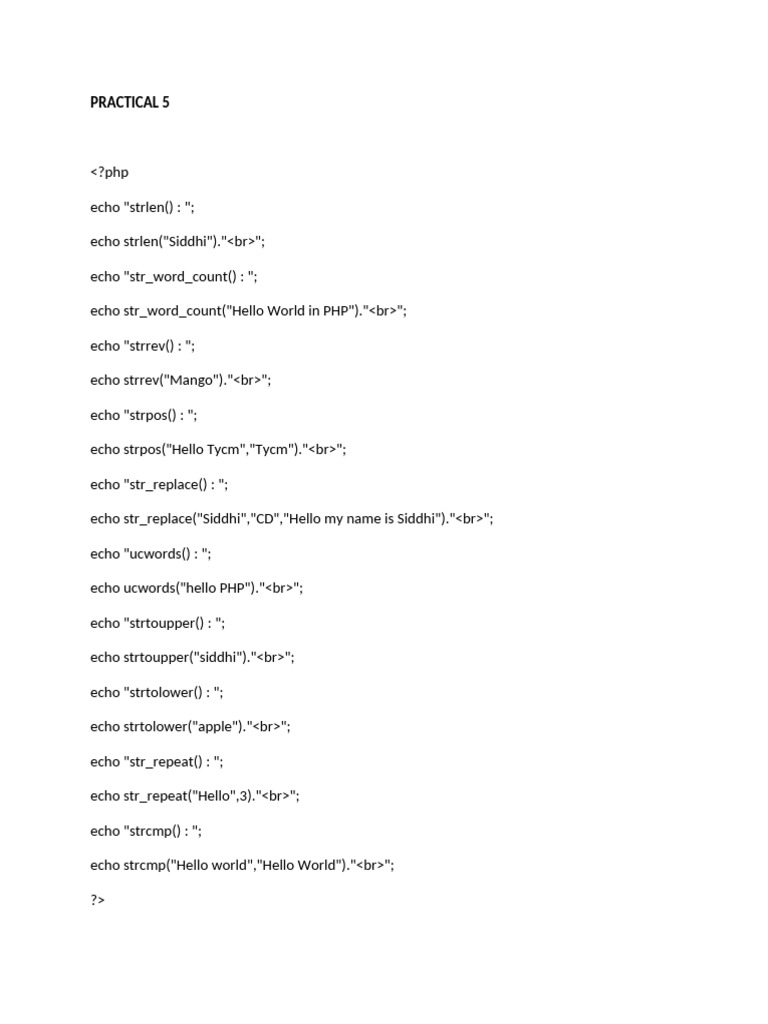 WBP Practical 5 | PDF | Computers