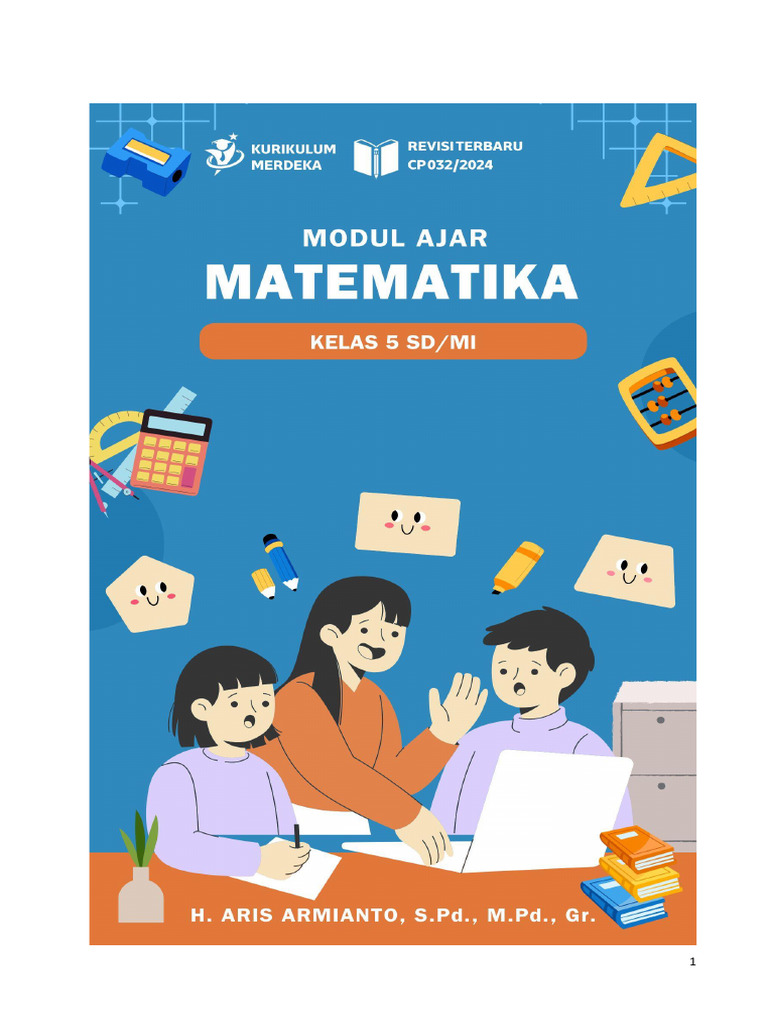 Modul Ajar Matematika Kelas 5 Revisi CP 032 Kurikulum Merdeka | PDF