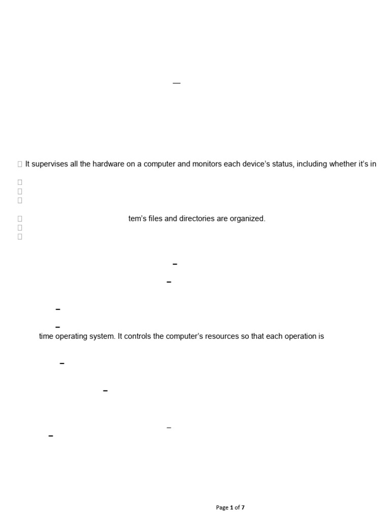 Essential ICT Skills for Class X Students | PDF | Operating System ...
