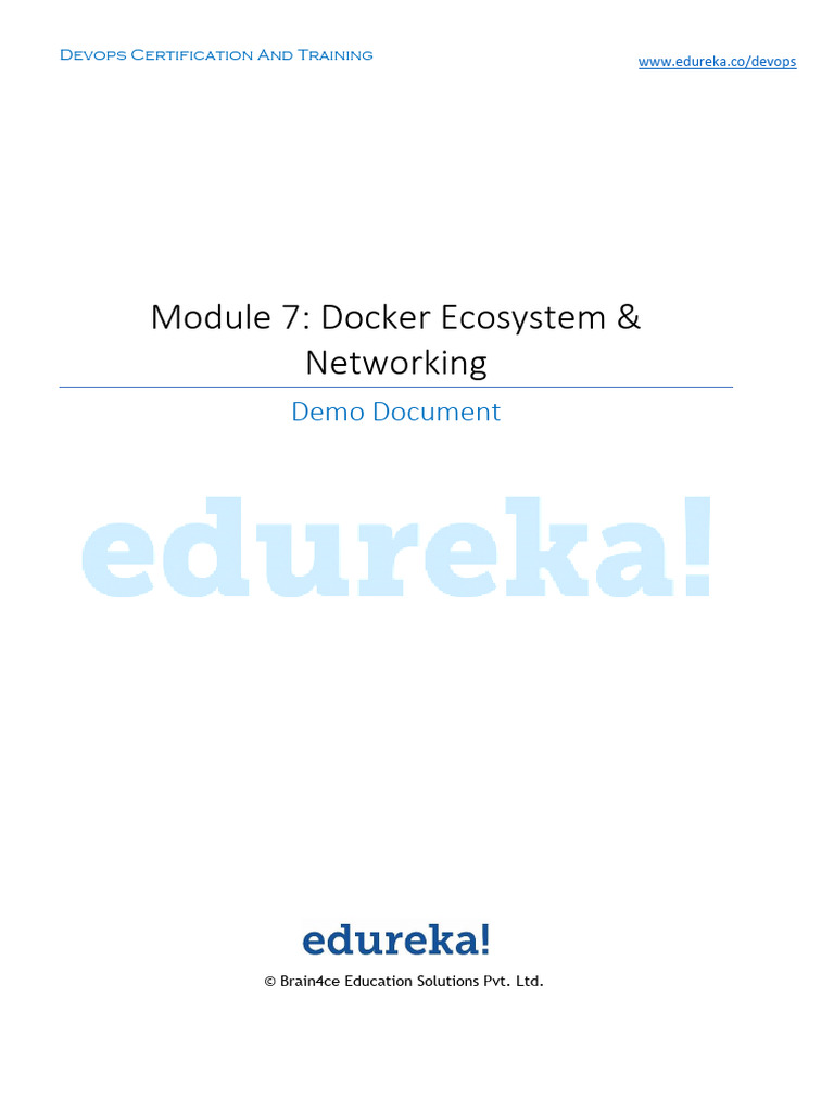 DevOps-Containerzation With Docker | PDF