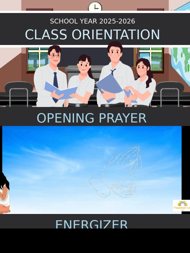 Class Orientation Sy 24-25 | PDF | Classroom | Learning