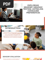 Hedonic Rating Scale Scorecard | PDF