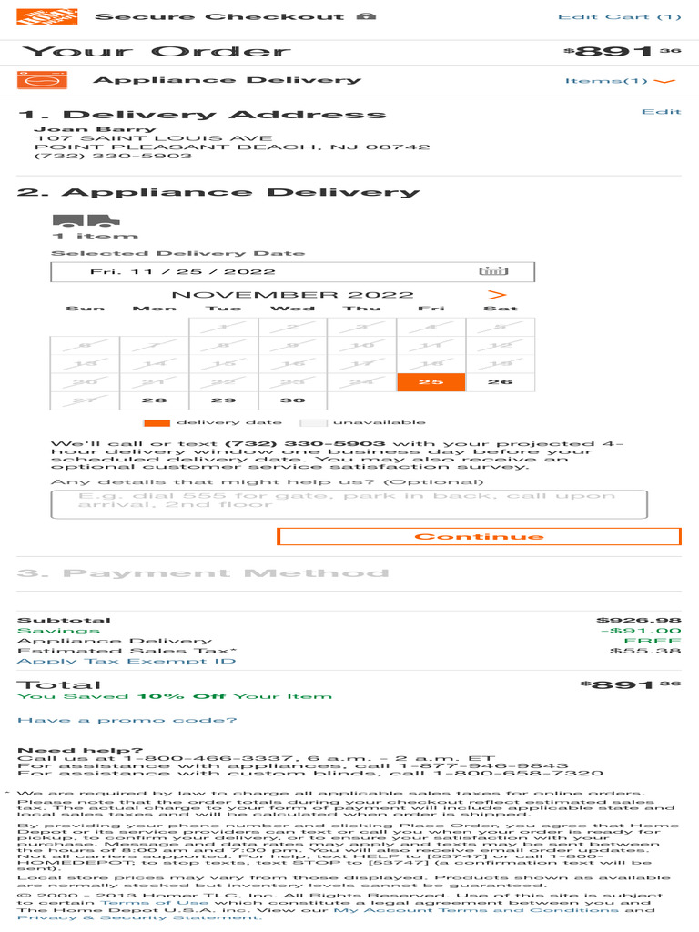 The Home Depot - Checkout | PDF | The Home Depot