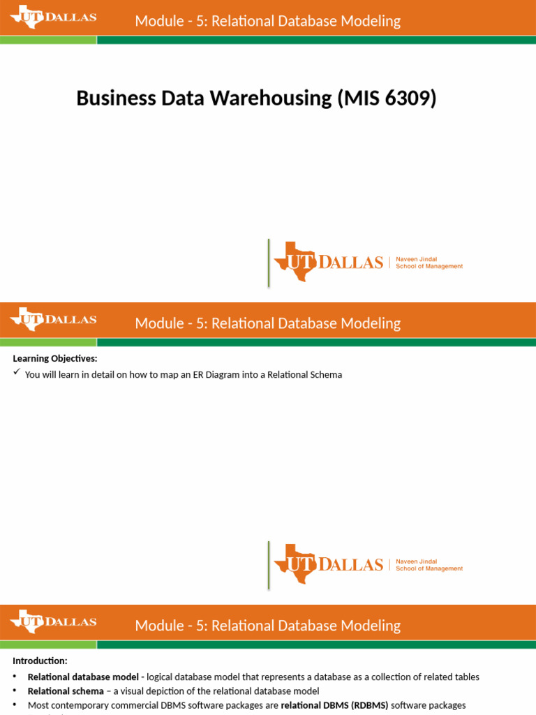 Mapping ER Diagrams to Relational Schema | PDF | Relational Model | Relational Database