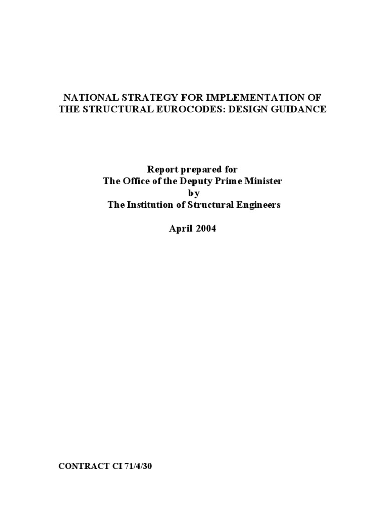 Euro Codes | PDF | Standardization | Specification (Technical Standard)