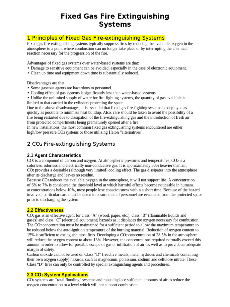 Fixed Fire Fighting Systems | PDF | Fires | Fire Sprinkler System