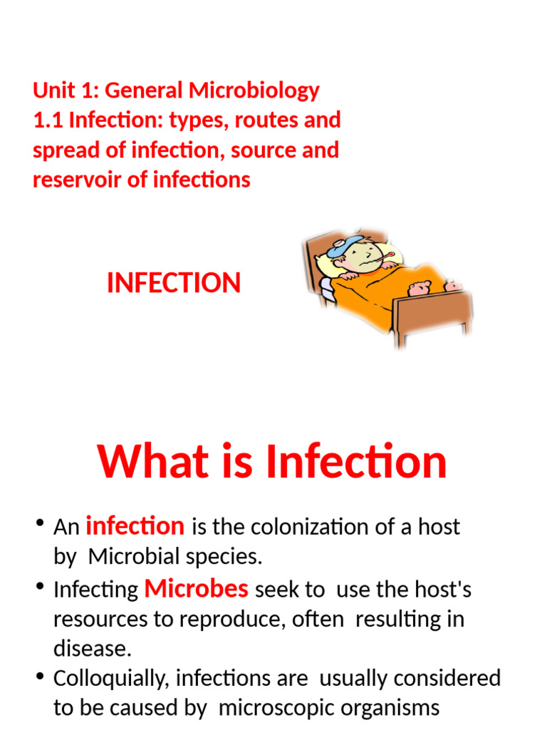 Infection Unit 1 Subunit 1.1 | PDF | Infection | Antimicrobial Resistance