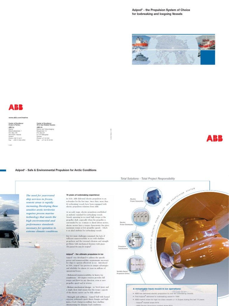 ABB Propulsion | PDF | Ships | Propulsion