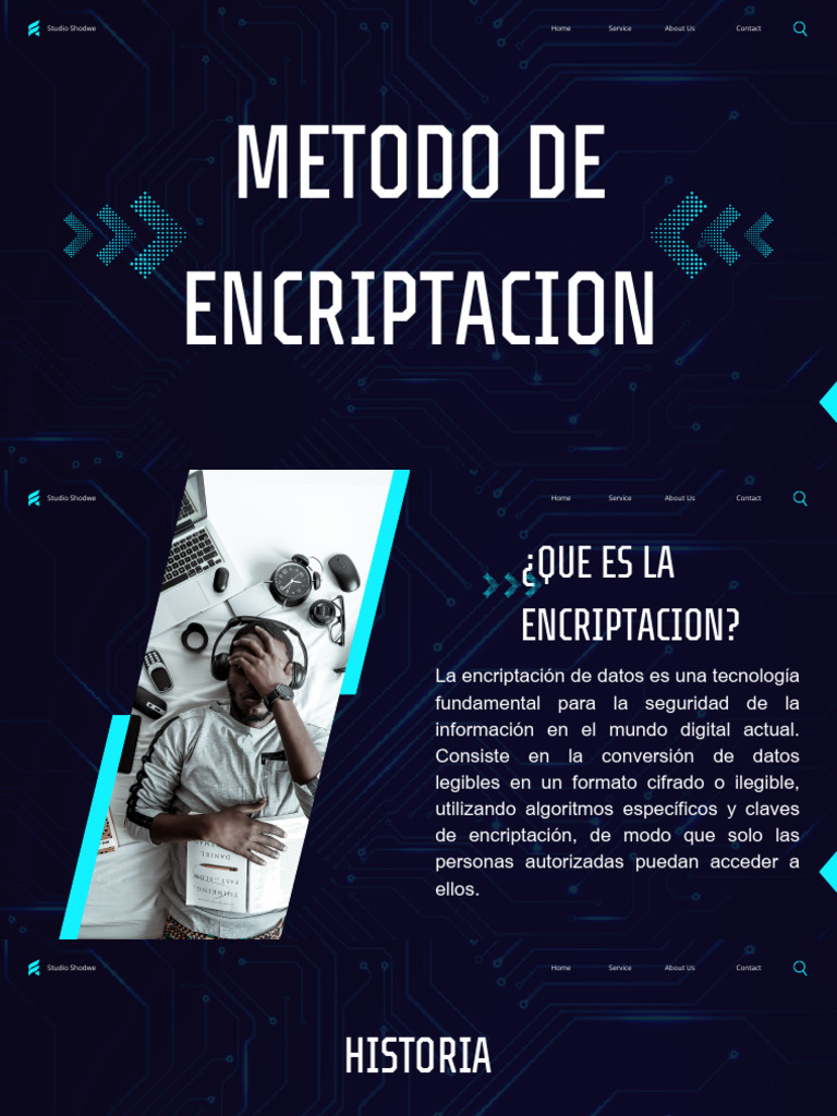 Presentacion de Encriptacion | PDF | Cifrado | Clave (criptografía)