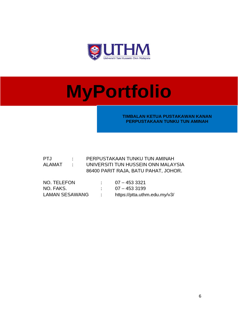MyPortfolio Individu 2323 | PDF