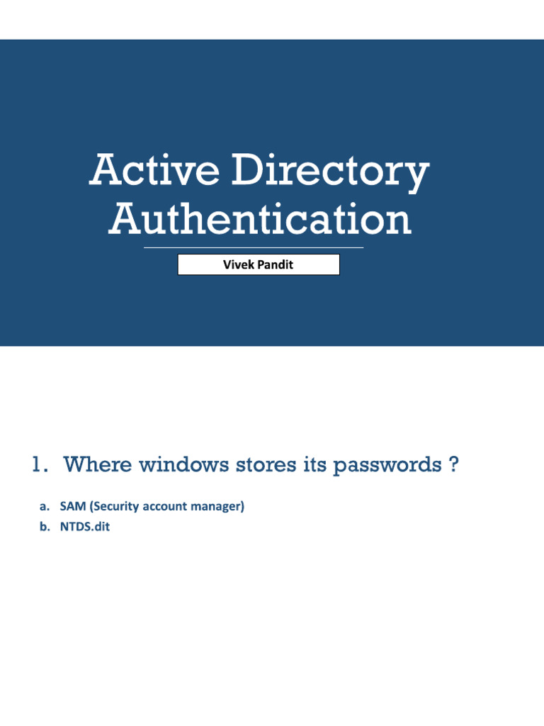 2 +Active+Directory+Authentication | PDF