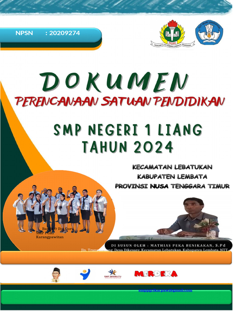 Dokumen Perencanaan Satuan Pendidikan | PDF | Karier & Perkembangan