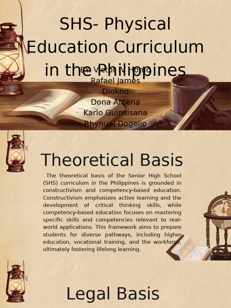 SHS-ppt report | PDF | Learning | Curriculum