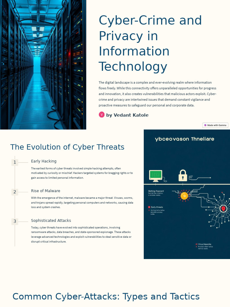 Cyber Crime and Privacy in Information Technology | PDF | Security ...