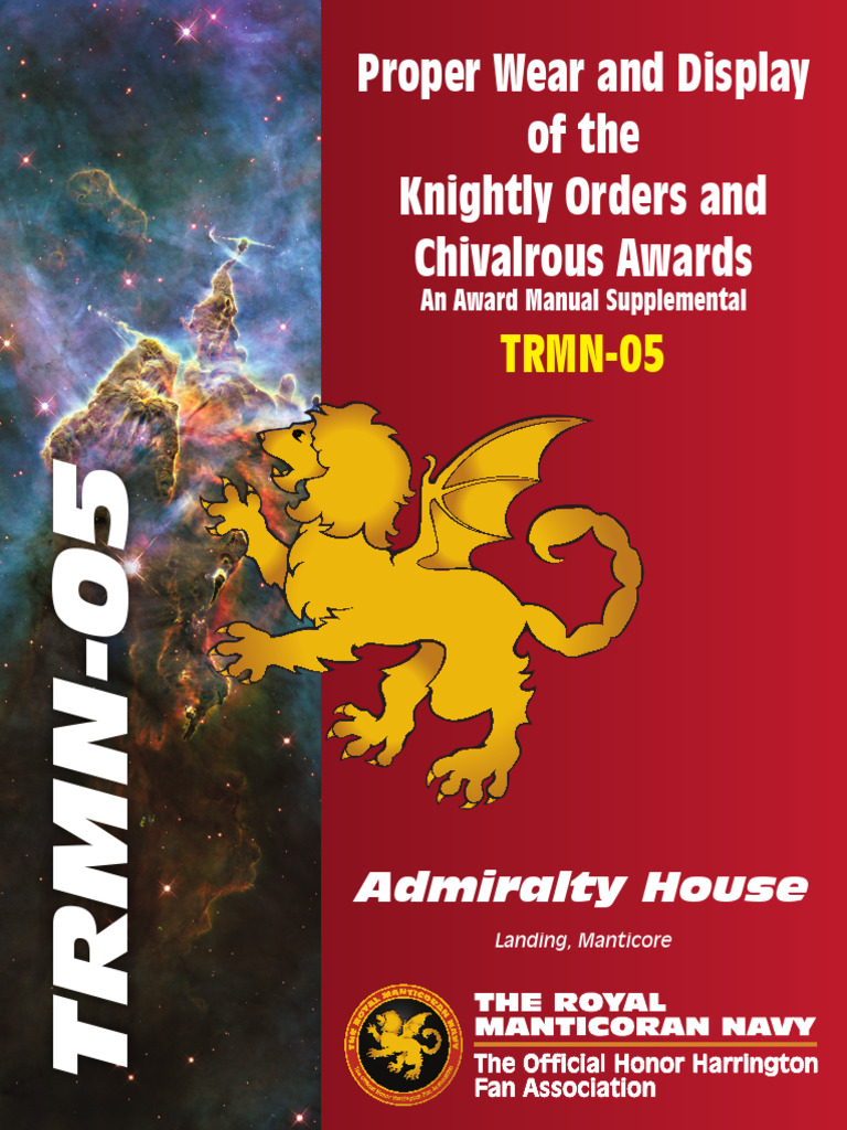 Knightly Orders Display Guidelines | PDF | Orders, Decorations, And ...