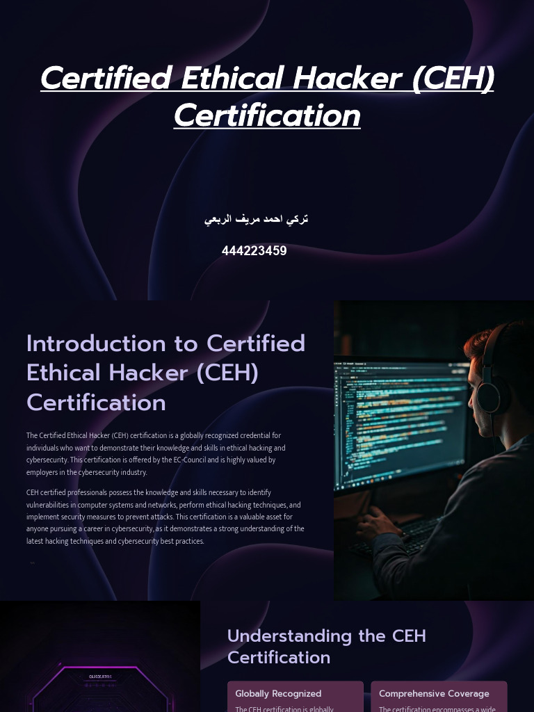 Introduction To Certified Ethical Hacker CEH Certification | PDF | Computer Security | Security