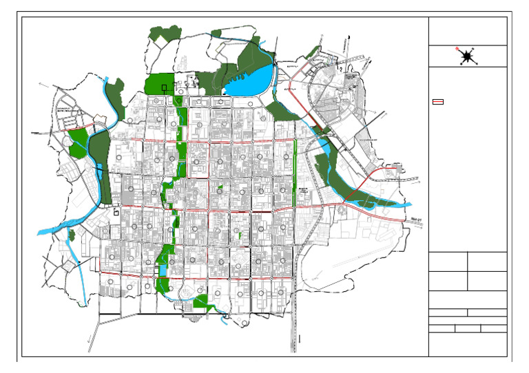 Guide Map of Chandigarh Showing Location of Slow Carriageways | PDF