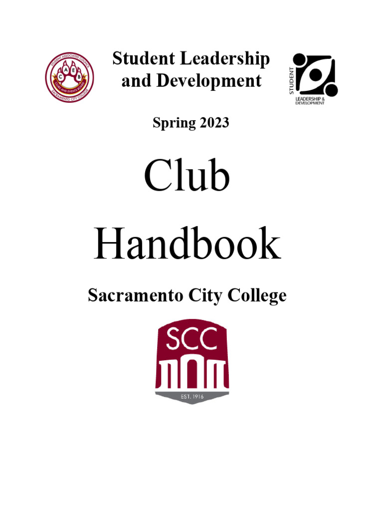 Club Info Handbook | PDF | Committee