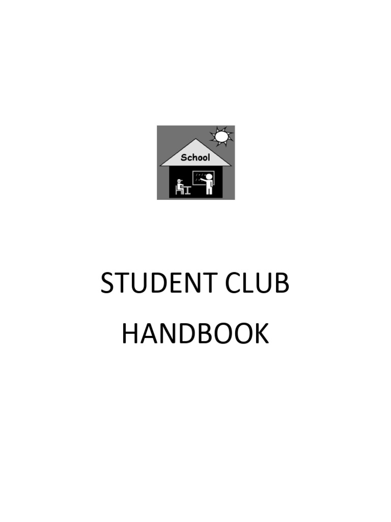ASB Student Club Handbook 8 2017 | PDF | Fundraising | Goal