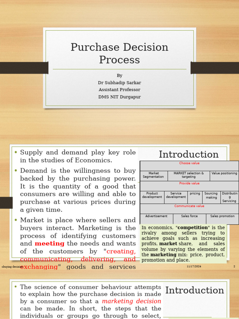 Consumer Purchase Decision Process | PDF | Marketing | Risk
