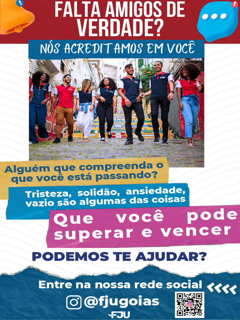 Convite para Encontros e Atividades FJU | PDF | Autoajuda