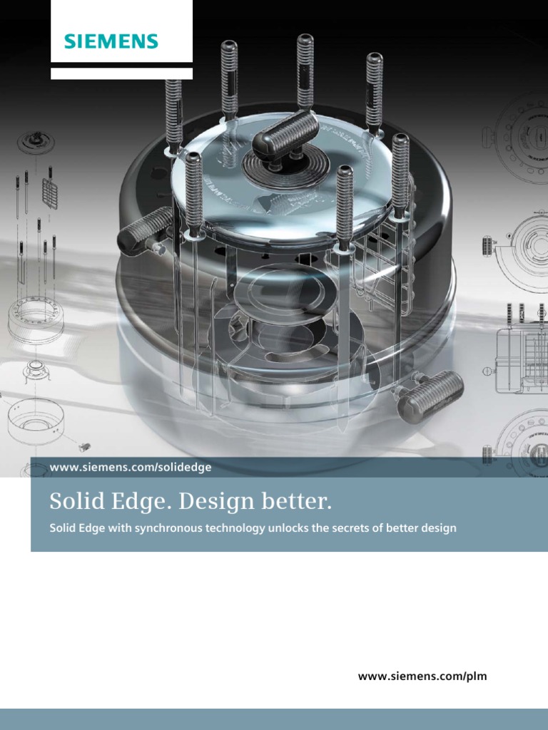 Solid Edge. Design Better | PDF | Product Lifecycle | Simulation