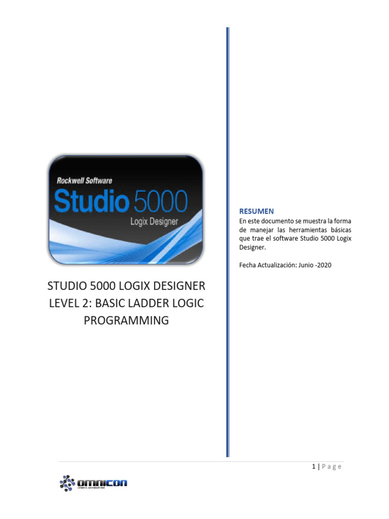 Studio 5000 Logix Designer Level 2 | PDF | Programa de computadora | Programación