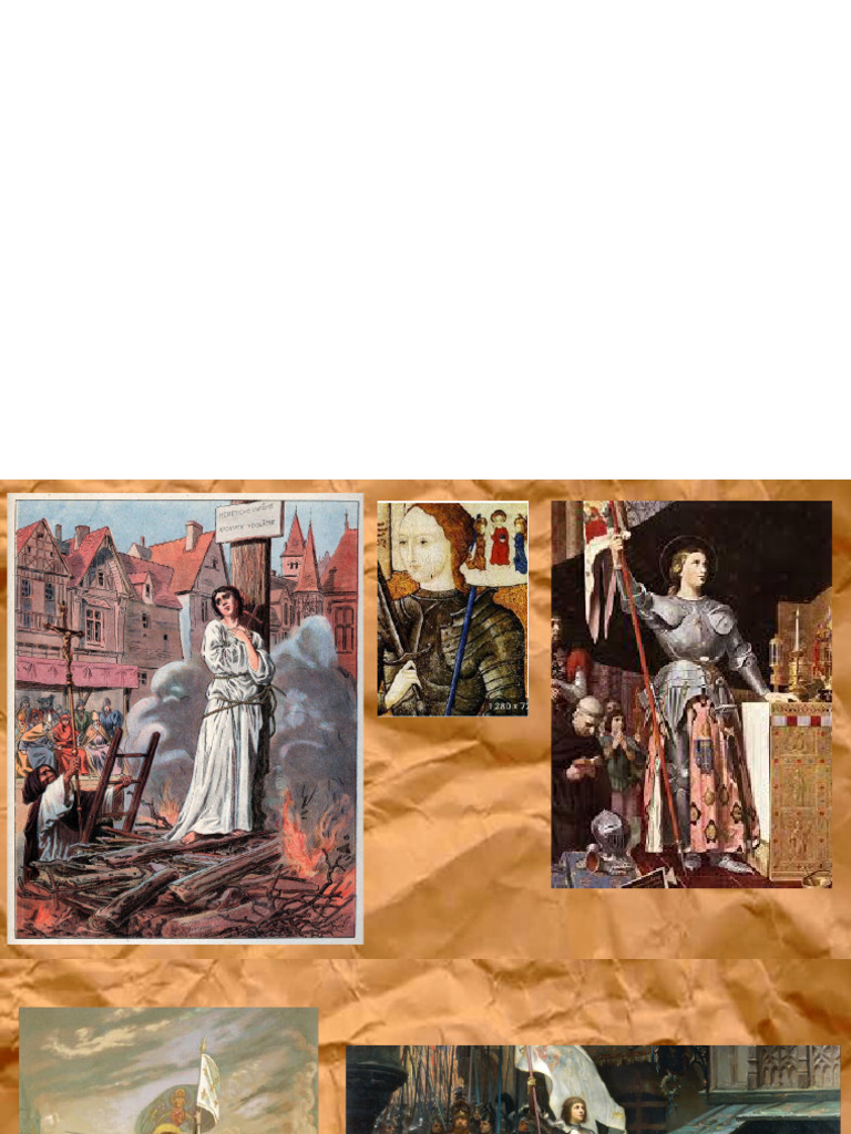 Unit One Project - Joan of Ark - Hundred Year War - 1 | PDF