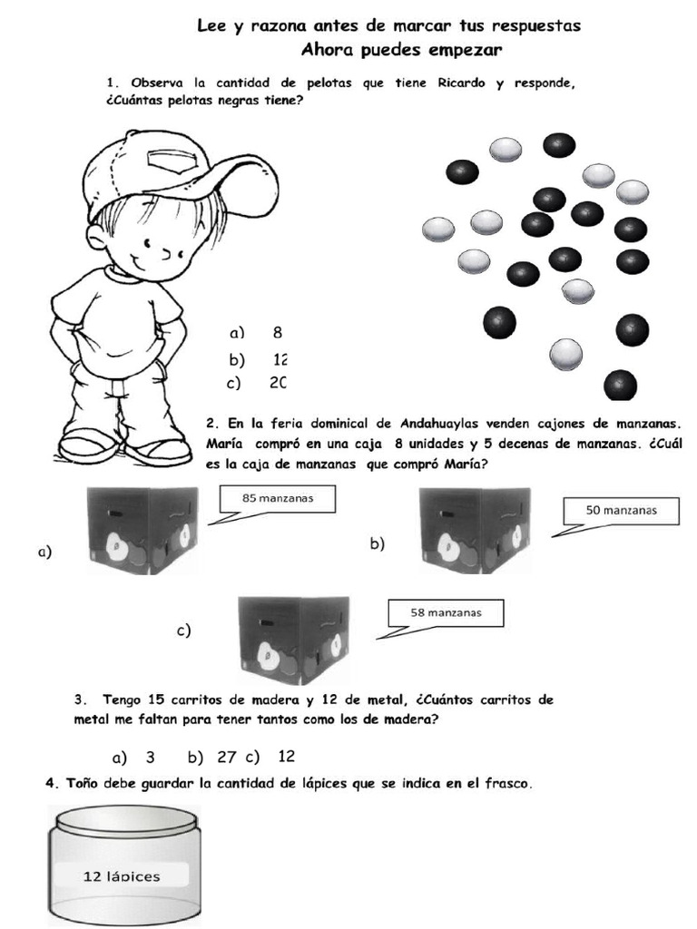 2° Modulo #6 - Matematicas Tipo Ece | PDF