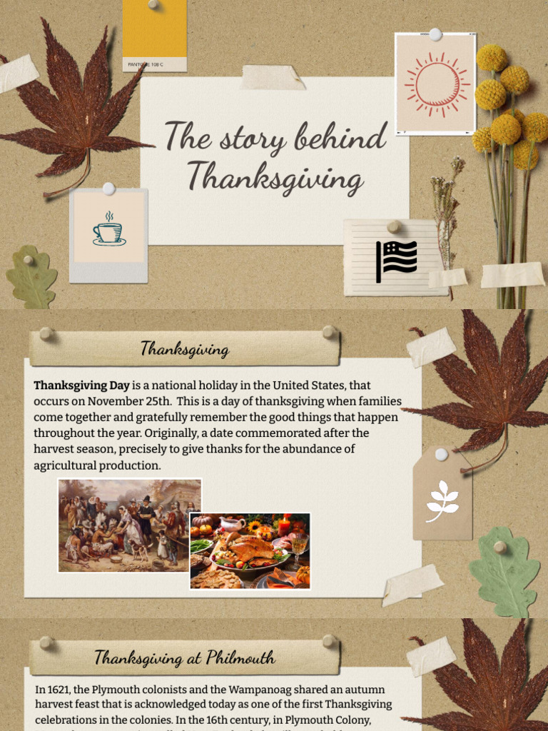Origins of Thanksgiving Celebration | PDF